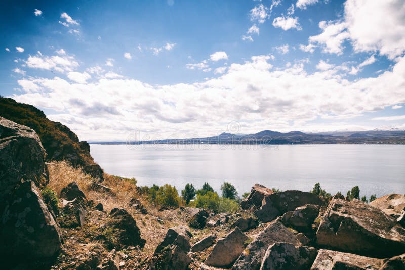 Gebiet Sevanavank-Kloster Auf Sevan See, Armenien Stockbild - Bild von ...
