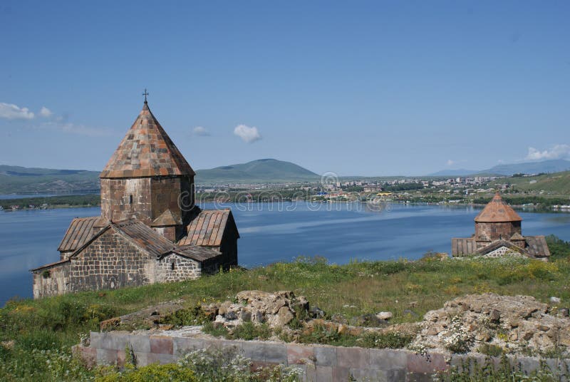 Sevanavank Monastery, Armenia Stock Image - Image of sony, monastery ...