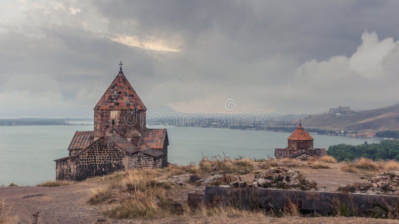 Armenia, Sevanavank Monastery Complex. View on Churches Stock Image - Image of travel ...