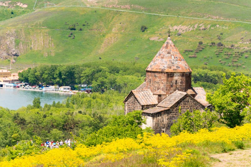Sevanavank Monastery. a Famous Historic Site in Sevan, Gegharkunik, Armenia Stock Image - Image ...