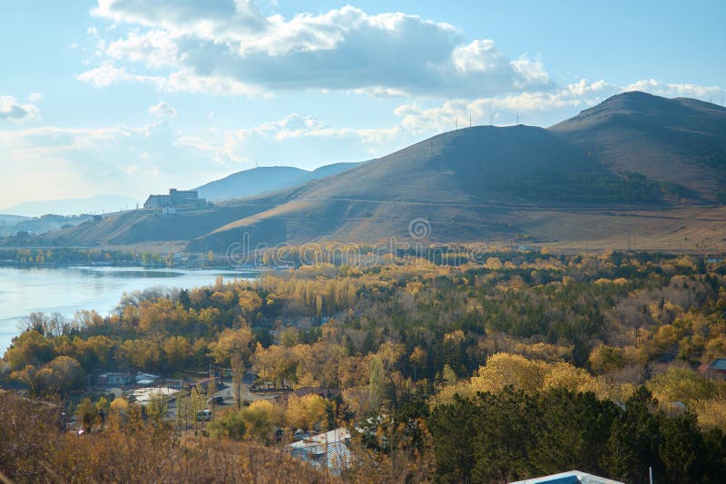 Sevanavank, a Monastery on Lake Sevan, Armenia Stock Photo - Image of ...