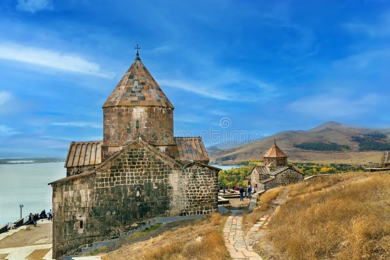Sevanavank Monastery, Armenia Stock Photo - Image of religious, dome ...