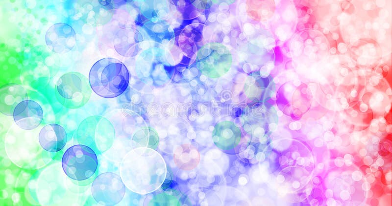 Seven Rainbow Colors Background. Stock Illustration - Illustration of ...