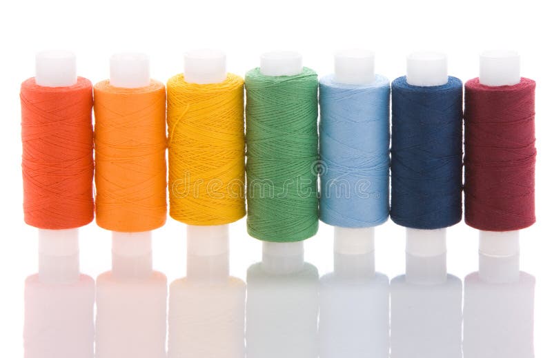 Seven Coloured Spools Stock Photos - Free & Royalty-Free Stock Photos ...