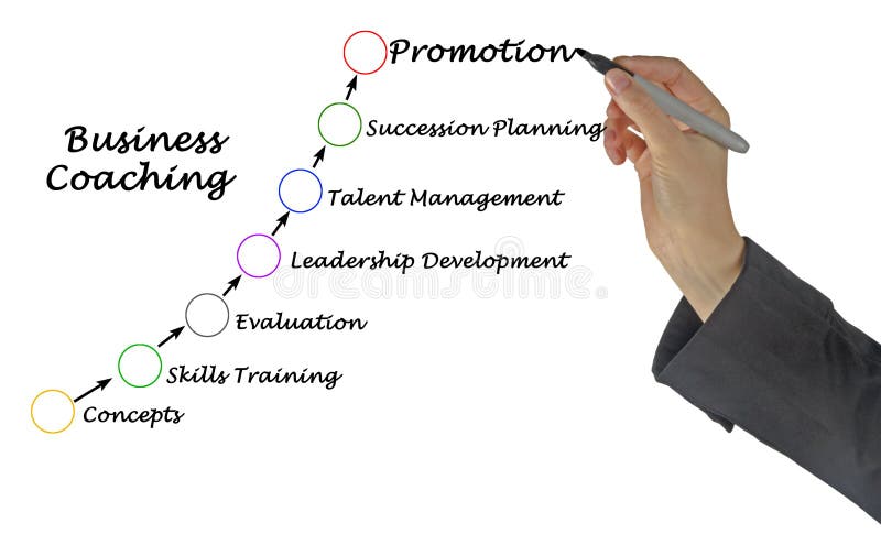 Components of Coaching Process Stock Image - Image of awareness ...