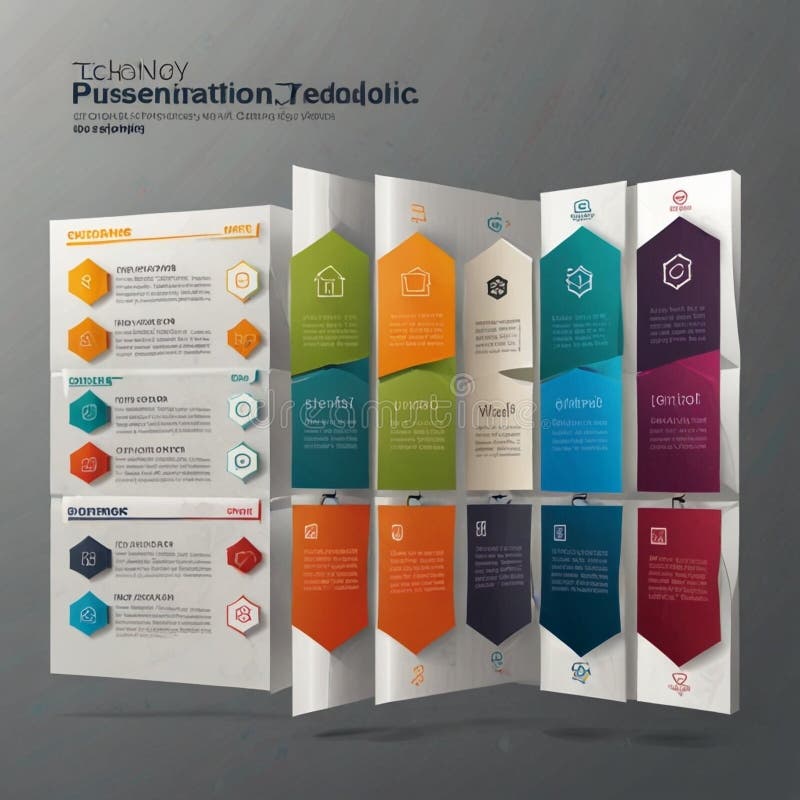 Seven Different Options for an Infographic or Business Presentation ...