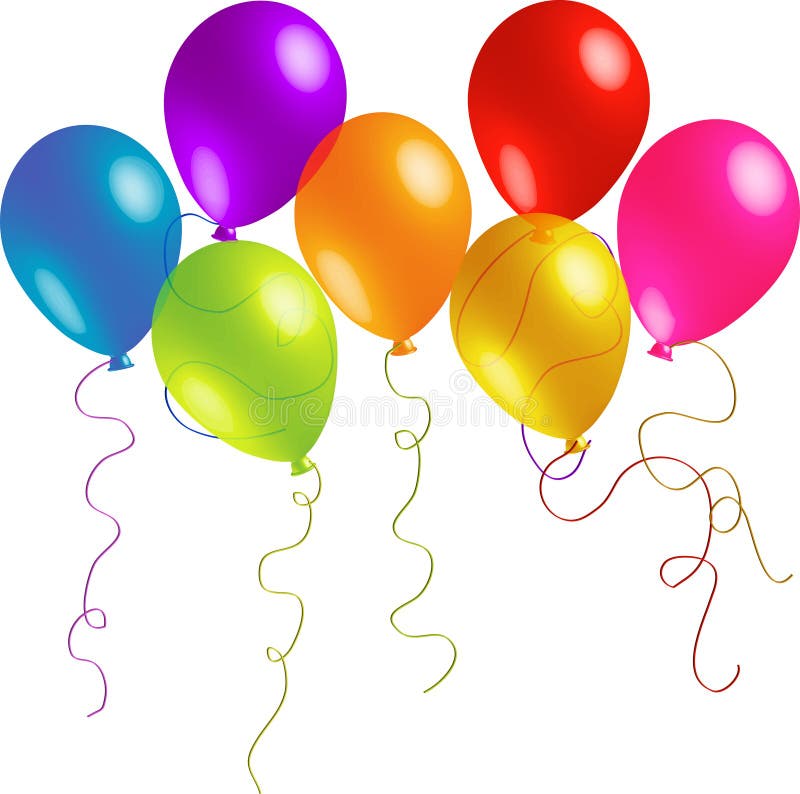 Seven Balloons Stock Illustrations – 850 Seven Balloons Stock ...
