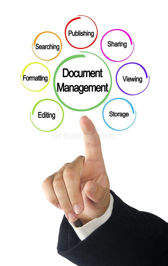 Functions of Document Management Stock Photo - Image of information, formatting: 339746902