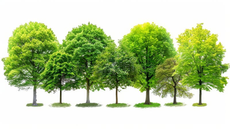 Collection Seven Trees Stock Illustrations – 34 Collection Seven Trees ...