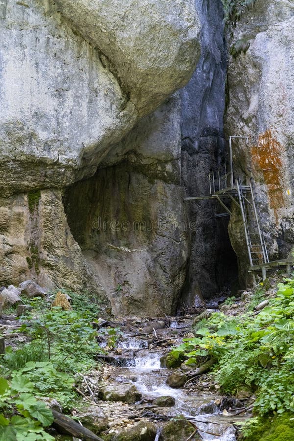 7 Ladders Canyon in Romania Stock Image - Image of carpathians ...