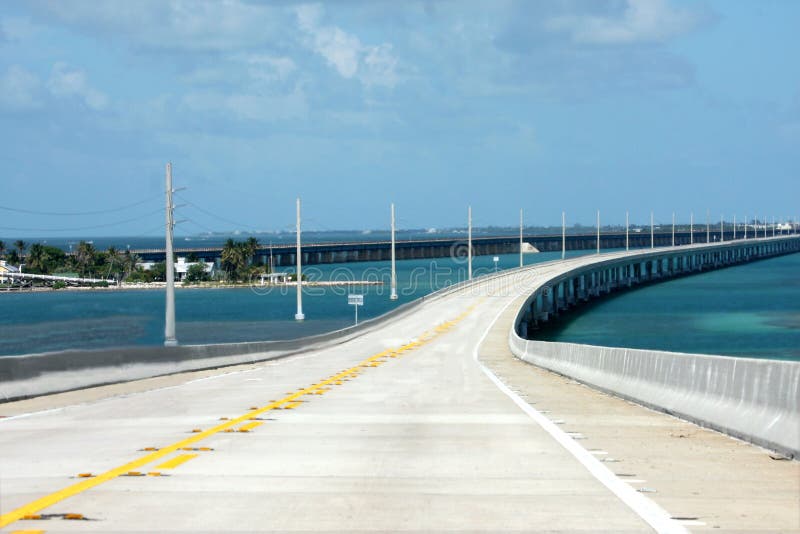Seven Miles Key West Bridge Stock Photo - Image of summer, seven: 10616624