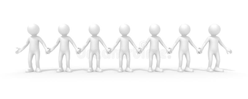 Silhouette Seven People Stock Illustrations – 445 Silhouette Seven ...