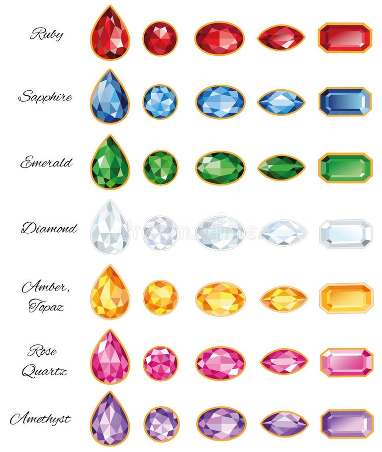 Ruby Sapphire Stock Illustrations – 9,189 Ruby Sapphire Stock ...