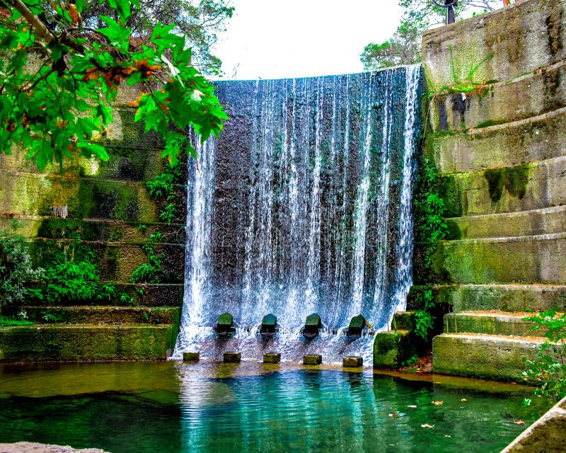 Seven Springs Rhodes Island Stock Photo - Image of sightseeing ...