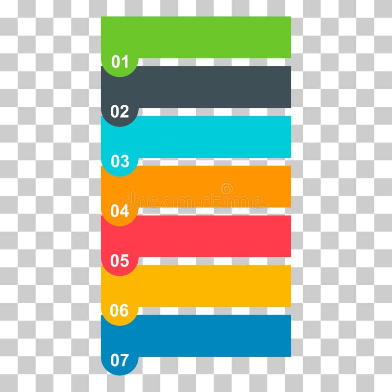 Seven Step Infographic Vertical Diagram, Business Information Design ...