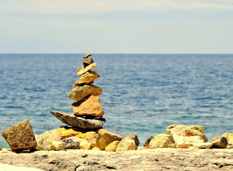 Seven stones stock image. Image of create, copy, object - 1208653