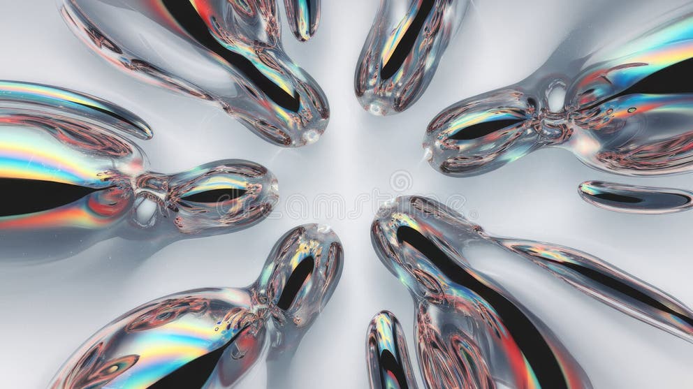 Shiny Rainbow Chrome Surface Stock Illustrations – 1,503 Shiny Rainbow ...