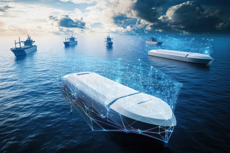 Modern Ships Navigating in Digital Sea with Connected Technology at ...
