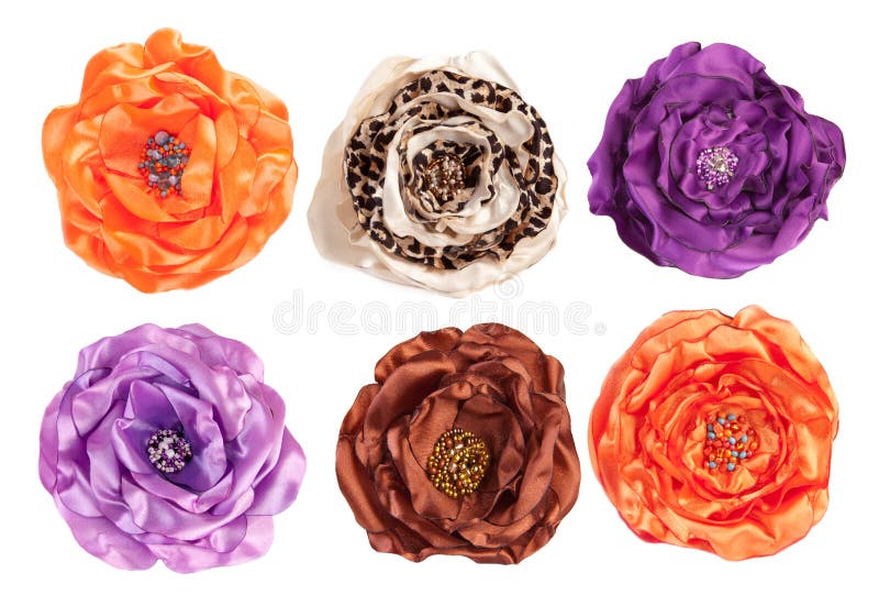 Several Artificial Flowers - Top View Stock Photo - Image of gardening ...