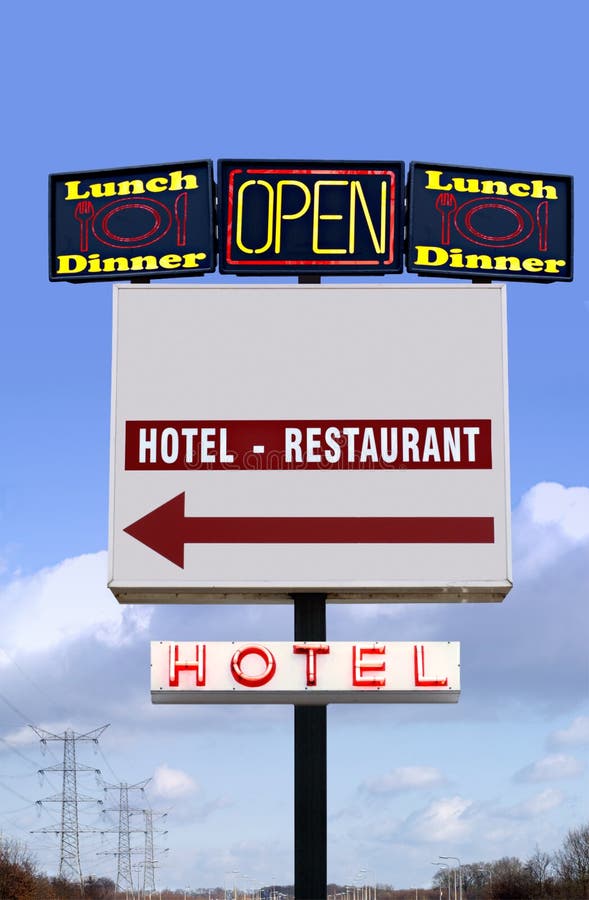 Several billboards stock photo. Image of billboard, structure - 542200