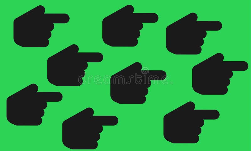 Icon Symbol Representation Pointing Stock Illustrations – 537 Icon ...