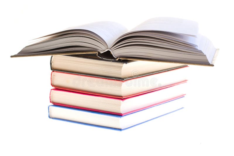Several books together. stock image. Image of education - 29456633