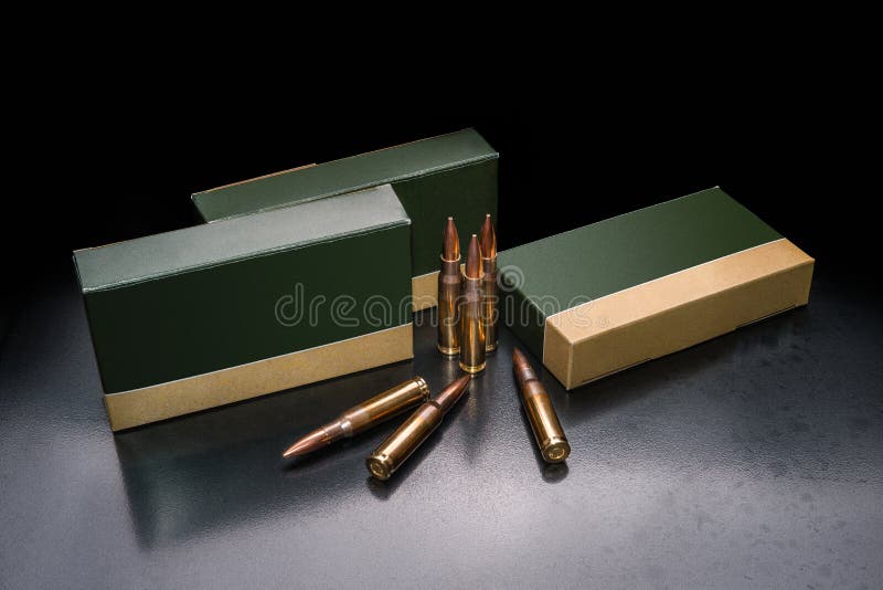 M4 Carbine with Ammunition on US Army Uniform Stock Image - Image of ...