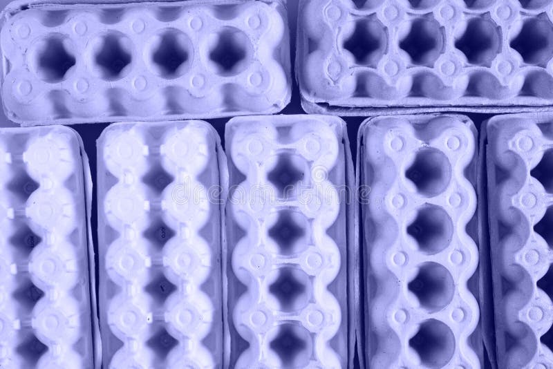 Several Cardboard Egg Boxes, Recycling Concept Waste, Sorting Waste ...