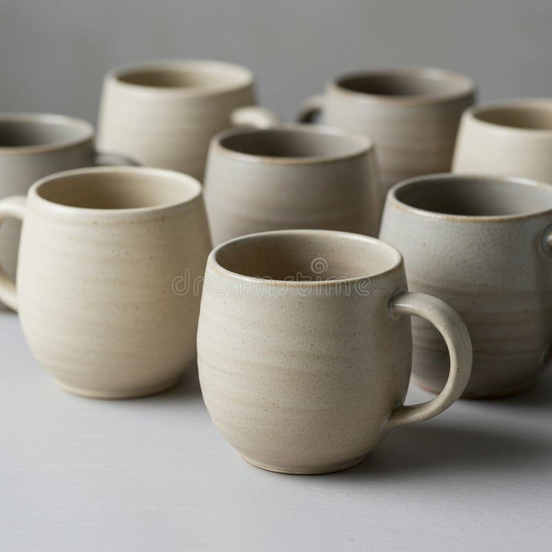 Several Ceramic Mugs Stock Illustrations – 193 Several Ceramic Mugs ...