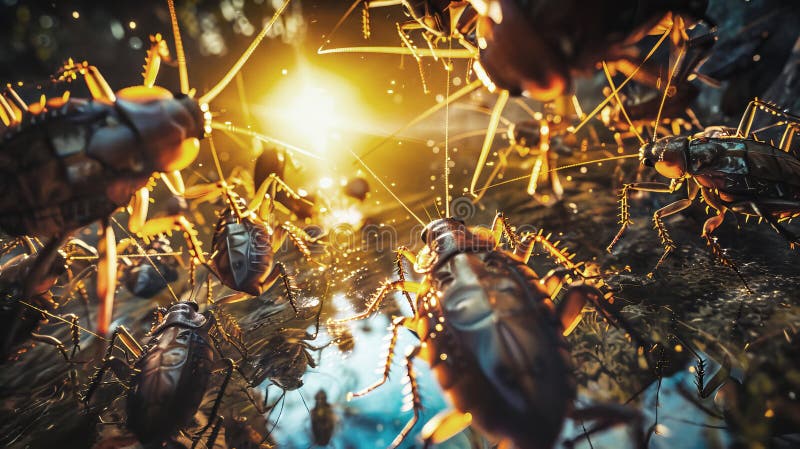 Scurrying Insects Stock Illustrations – 20 Scurrying Insects Stock ...