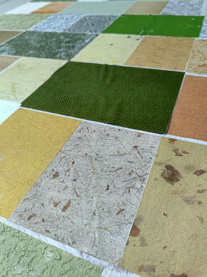 Several Colored and Different Textures Paper As a Background Stock ...