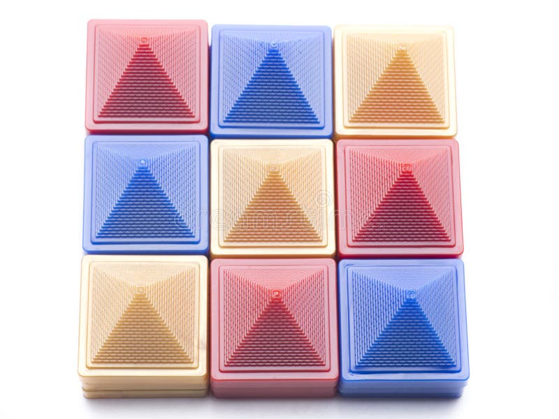 Pyramid isolated colours stock photo. Image of studio - 168298874