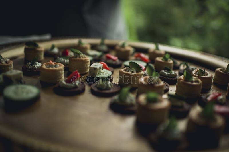 Variety of appetizer stock photo. Image of healthy, salad - 101394618