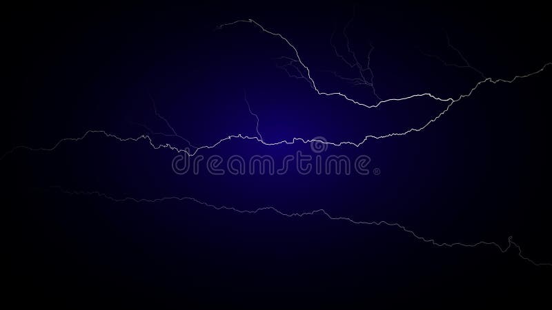 Beautiful Lightning Strikes on Black Backgroun Stock Footage - Video of ...