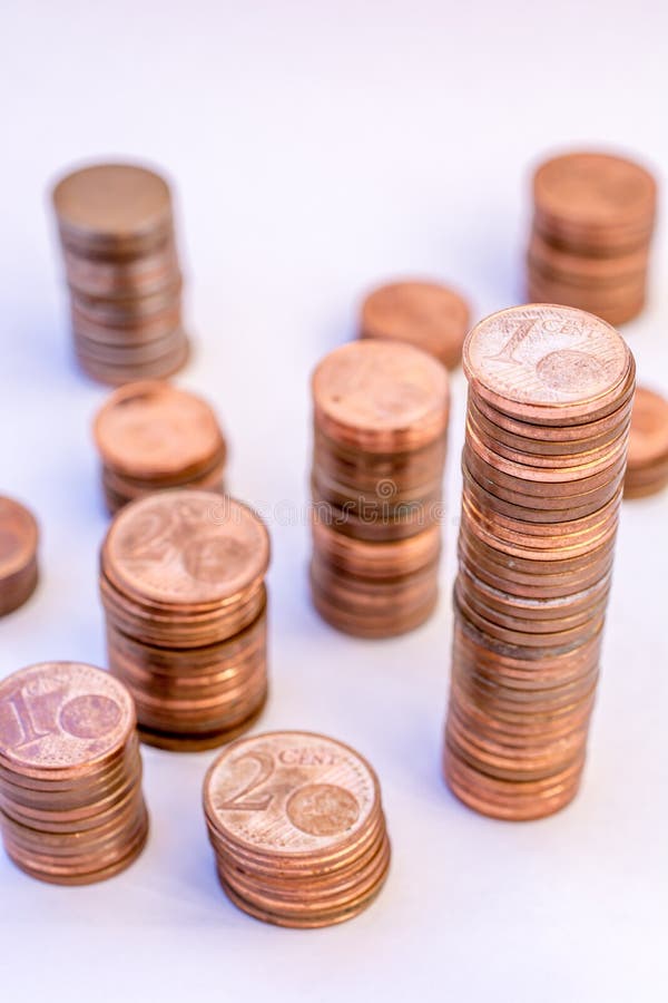 Several Towers Different Coins Stock Photos - Free & Royalty-Free Stock ...