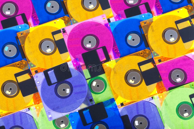 Several diskettes stock image. Image of memory, floppy - 11623493