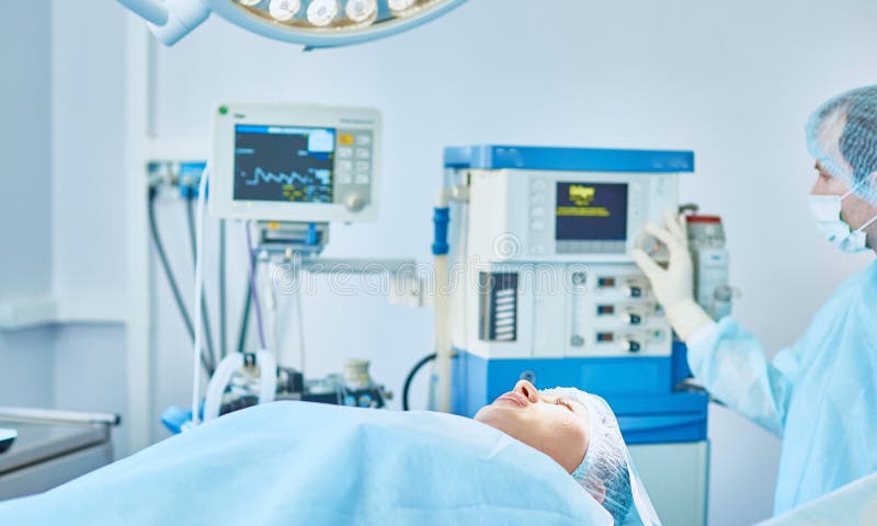 Several Doctors Surrounding Patient on Operation Table during Their ...