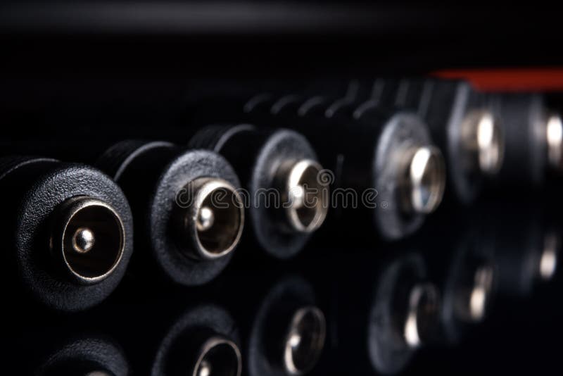Network Electrical Connectors Stock Image - Image of line, electricity ...