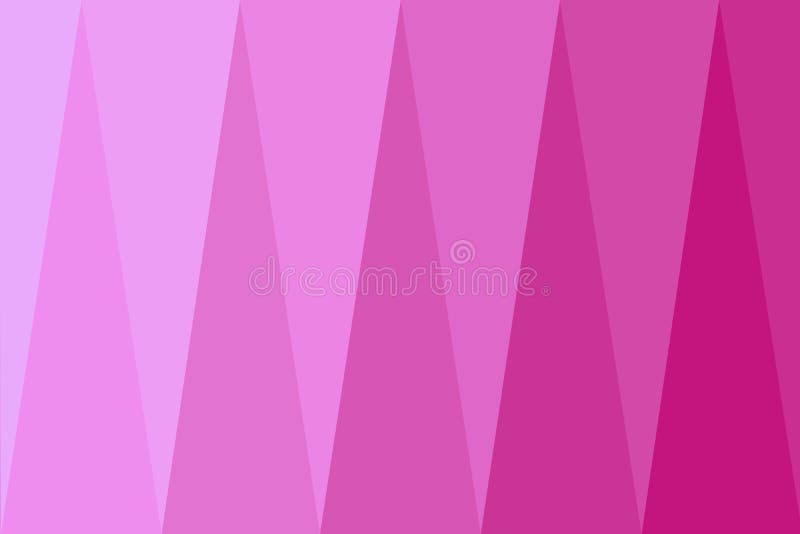 Several Equal Pink Triangles, Graphic Resources Stock Illustration ...