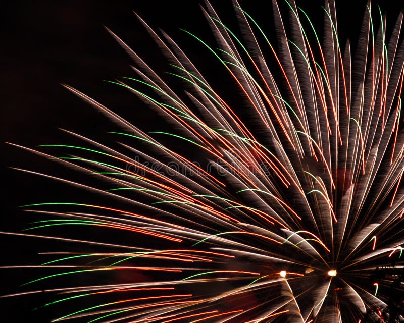 Several Fireworks Shells Stock Photos - Free & Royalty-Free Stock ...