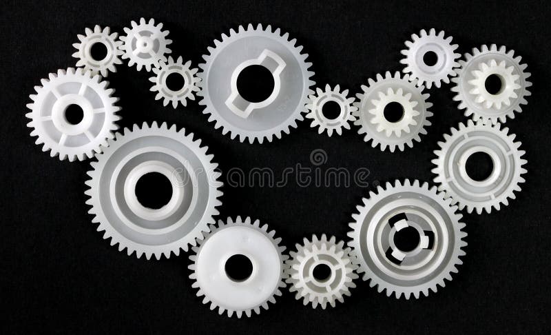 Several Gears that are in Connection Stock Photo - Image of gear ...
