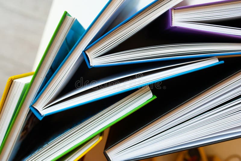 Several Identical Hardcover Books Stock Photos - Free & Royalty-Free ...