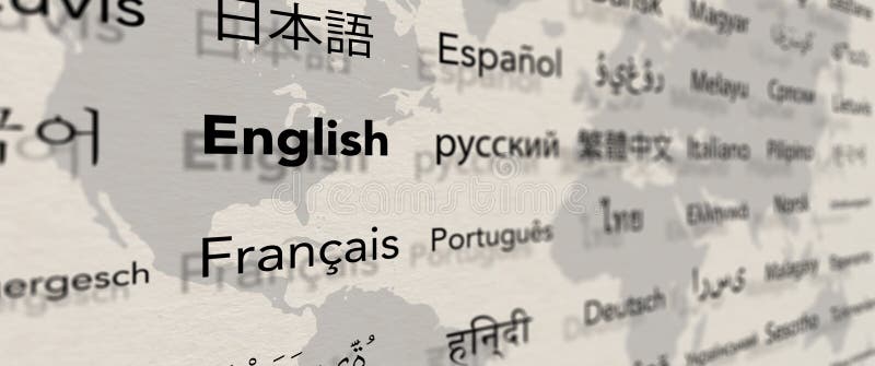 Map Languages World Stock Illustrations – 443 Map Languages World Stock ...