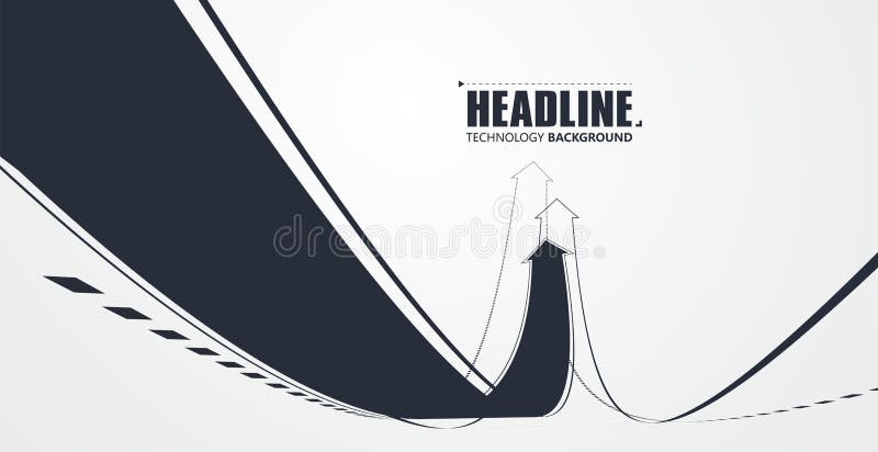 Several Interlaced Extended Arrows Symbolize the Moral of Growth and ...