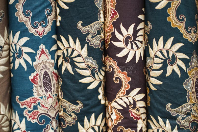 Several Models of Batik Cloth. Stock Photo - Image of outerwear ...