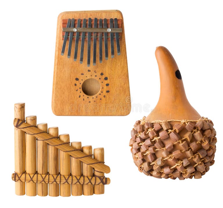 Several Musical Instruments, Isolated Stock Photo - Image of piano ...