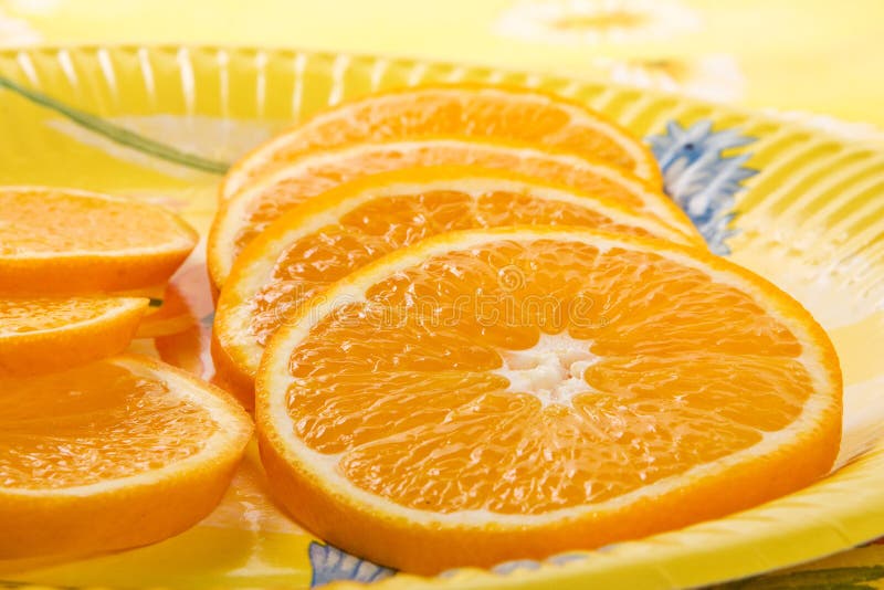 Several pieces of orange stock image. Image of natural - 7689203