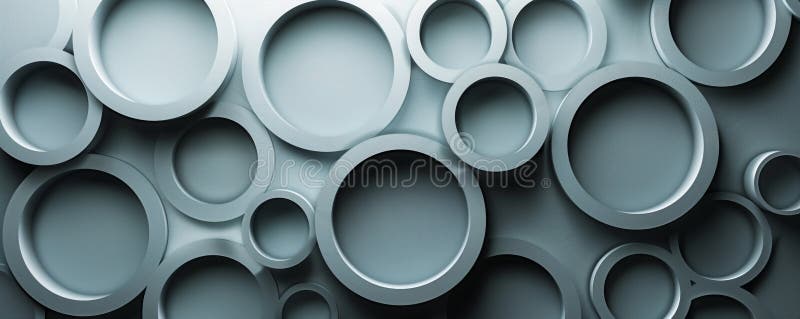 Several Pipes Stacked Vertically in a Structured Manner Stock Photo ...
