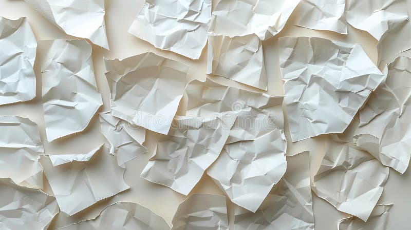 Several Plain Paper Stickers Collection Stock Photo - Image of stickers ...