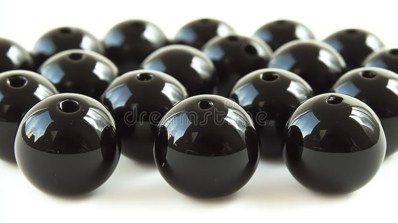 Glossy Black Spheres: a Play of Light and Shadow in a Minimalist ...